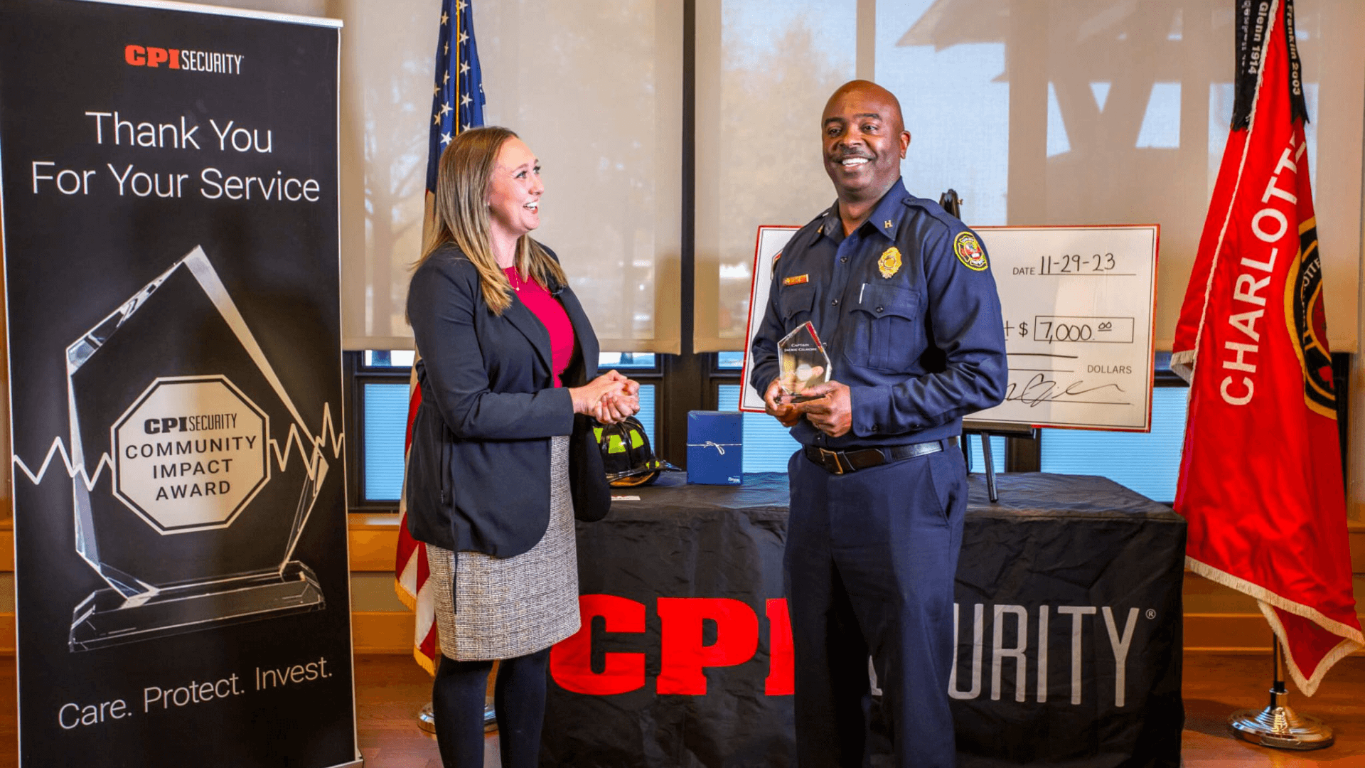 Community Impact Award: Charlotte Fire Captain Jackie Gilmore - CPI ...